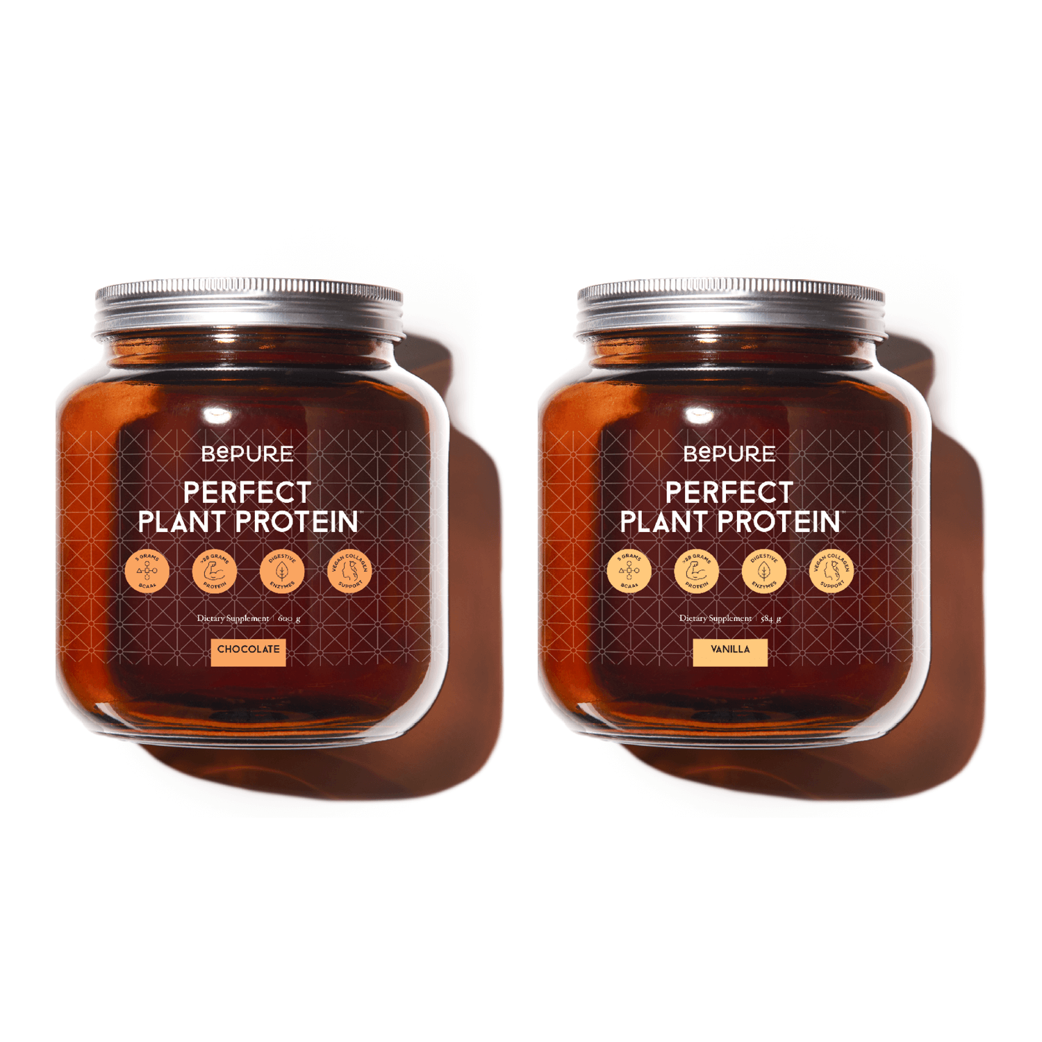 Perfect Protein Glass Jar | BePure Wellness